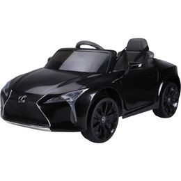 HOMCOM - Lizenziertes Lexus Kinderauto Elektroauto mit MP3 Player - Schwarz