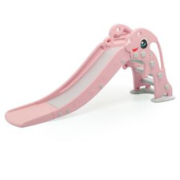 BABY VIVO - Kinderrutsche / Rutsche - Delfin in Rosa