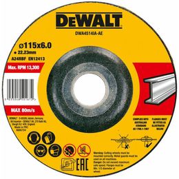 Dewalt - DWA4514IA -ae - Scheibe des konkaven Richtes 115 x 6 x 22,23 mm