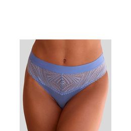 s.Oliver String ozeanblau Gr. 32/34 für Damen. Mit Spitze. Körpernah