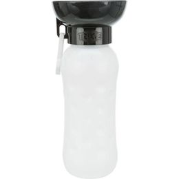 Kunststoff 0,55 l - Flasche mit Hundenapf - 1 Stück - Trixie