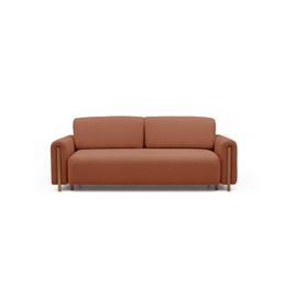 MOEBLO Sofa Supernova, Die Beine sind aus Holz Couch Polstermöbel Sitzmöbel Wohnzimmermöbel 2-Sitzer-Sofa Stoffsofa