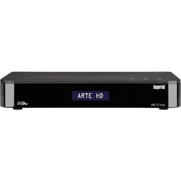 Imperial 77-561-00 HD Twin Satreceiver (HDTV, PVR-Funktion, Tuner, DVB-S, DVB-S2, Schwarz)