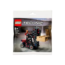Lego® Konstruktionsspielsteine Technic Gabelstapler mit Palette