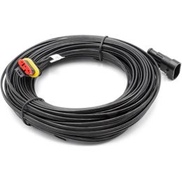 Niederspannungs-Kabel kompatibel mit Gardena Smart Sileno Set, Sileno+ Set Mähroboter - Transformator Kabel, 20m - vhbw