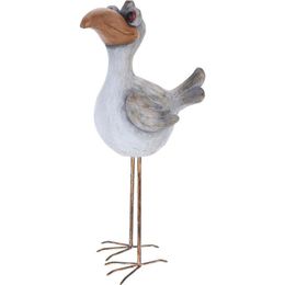 ProGarden Gartenfigur Vogel, Dekofigur, 69 cm