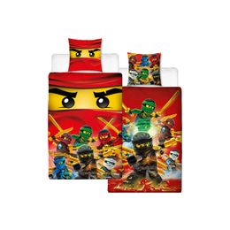 Kinderbettwäsche Lego Ninjago Champion Fire Bettwäsche Linon / Renforcé