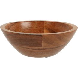 Home Styling - Holzschale für Salate, Obst, aus Akazienholz, ø 18 cm