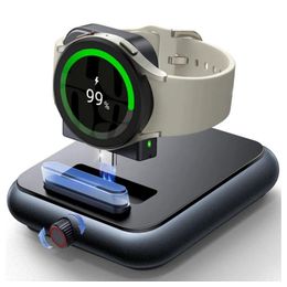 JOYROOM kabelloses Ladegerät kompatibel mit Samsung Galaxy Watch Smartwatches Induktions-Ladegerät