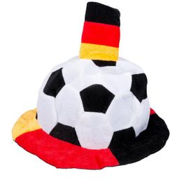 Jung Fahne Mütze mit Fahne Deutschland Fussball EM 2024 Fan