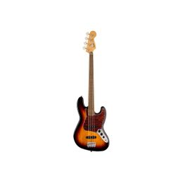 Squier E-Bass, Classic Vibe '60s Jazz Bass Fretless 3-Color Sunburst