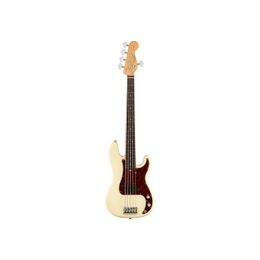 Fender E-Bass, American Professional II Precision Bass V RW Olympic White