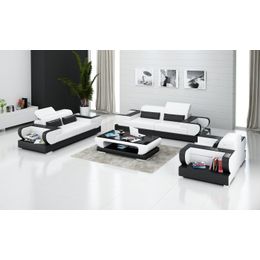 JVmoebel Wohnzimmer-Set, Sofagarnitur 3+2+1 Sitzer Set Design Sofa Polster Couchen