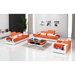 JVmoebel Wohnzimmer-Set, Sofagarnitur 3+2+1 Sitzer Set Design Sofa Polster Couchen