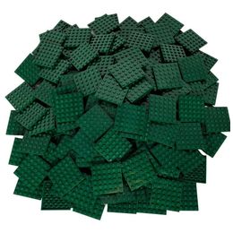 Lego® Spielbausteine Lego® 6x6 Platten Bauplatten Dunkelgrün
