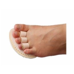 Bizaical Zehenschutzpolster Zehenspreizer für alle Zehen [3x]