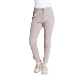 Zhrill Chinos Jogger Pants FABIA Grau (0-tlg) angenehmer Tragekomfort