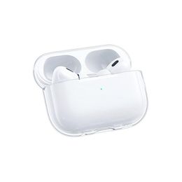 Mrichbez Kopfhörer-Schutzhülle AirPods Hülle Transparent Stoßfest Hülle