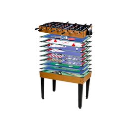 GAMES PLANET Spieltisch Multigame Spieletisch Mega 15 in 1