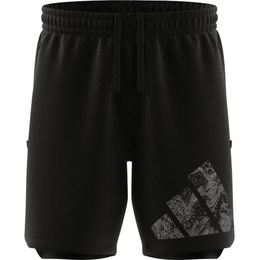 adidas Sportswear Sporthose WO KNITLOGO SHO BLACK/WHITE