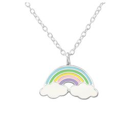 BUNGSA Ketten-Set Kette Regenbogen aus 925 Silber Kinder (1-tlg)