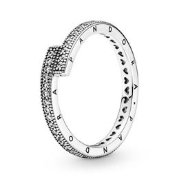 Pandora Fingerring Pandora Damenring aus 925er Silber mit Zirkonia