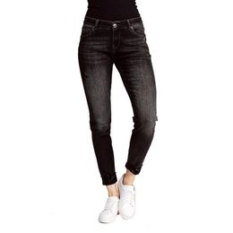 Zhrill Skinny-fit-Jeans Skinny Jeans NOVA Schwarz angenehmer Tragekomfort