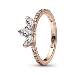 Pandora Fingerring Rosévergoldeter Damenring mit Zirkonia von Pandora