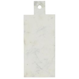IB Laursen Tapasbrett aus weißem Marmor, 37 x 15 x 1,5 cm