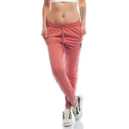 Bongual Sweathose Jogginghose mit Logostickerei Relaxhose Basics