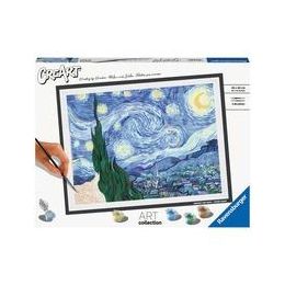 Ravensburger CreArt ART Collection - Starry Night (Van Gogh), Malen Serie: CreArt Art: Malen Altersangabe: ab 14 Jahren Zielgruppe: Erwachsene, Jugendliche