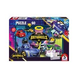 Schmidt Spiele DC Batwheels: Batmobile gegen Legion der Düser, Puzzle 60 Teile Teile: 60 Altersangabe: ab 5 Jahren