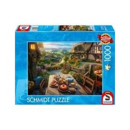 Schmidt Spiele Fr&uuml;hst&uuml;ck mit Aussicht, Puzzle 1000 Teile