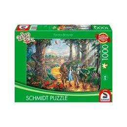 Schmidt Spiele Thomas Kinkade Studios: Der Zauberer von Oz, Follow the Yellow Brick Road, Puzzle 1000 Teile
