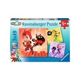 Ravensburger Kinderpuzzle Petronix Matt, Jia und Emma 3x 49 Teile Teile: 147 (3x 49) Altersangabe: ab 5 Jahren