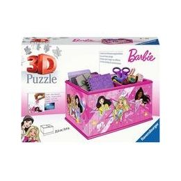Ravensburger 3D Puzzle Aufbewahrungsbox Barbie mehrfarbig Teile: 216 Altersangabe: ab 8 Jahren