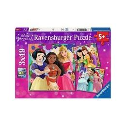 Ravensburger Kinderpuzzle Disney Princess Girl Power! 3x 49 Teile Teile: 147 (3x 49) Altersangabe: ab 5 Jahren