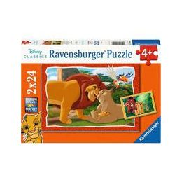 Ravensburger Kinderpuzzle Disney Classics Kreis des Lebens 2x 24 Teile Teile: 48 (2x 24) Altersangabe: ab 4 Jahren