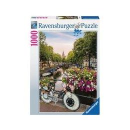 Ravensburger Puzzle Bicycle Amsterdam 1000 Teile Teile: 1000 Altersangabe: ab 14 Jahren