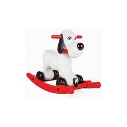 Pilsan Rocking Dog 07913, Schaukelhund und Rutscher 2 in 1 aus Kunststoff