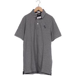 Abercrombie & Fitch Abercrombie & Fitch Herren Poloshirt, grau, Gr. 54