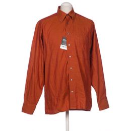 MARVELIS Herren Hemd, orange, Gr. 46