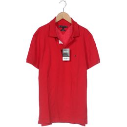 Tommy Hilfiger Herren Poloshirt, rot, Gr. 48