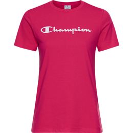 Champion® Shirt, Kurzarm, Rundhalsausschnitt, für Damen, pink, S