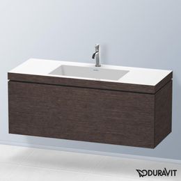 Duravit Vero Air Waschtisch mit L-Cube Unterschrank, 1 Auszug, LC6919O7272,