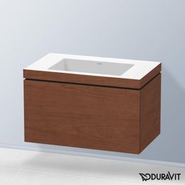 Duravit Vero Air Waschtisch mit L-Cube Unterschrank, 1 Auszug, LC6917N1313,