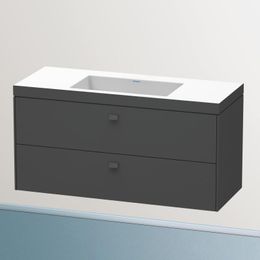 Duravit Vero Air Waschtisch mit Brioso Unterschrank, 2 Auszüge, BR4608N4949,