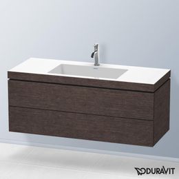 Duravit Vero Air Waschtisch mit L-Cube Unterschrank, 2 Auszüge, LC6929O7272,