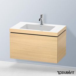 Duravit Vero Air Waschtisch mit L-Cube Unterschrank, 1 Auszug, LC6917O7171,