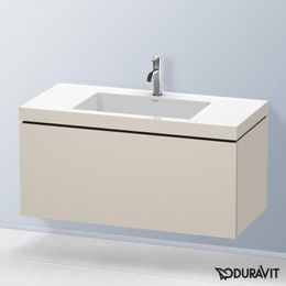 Duravit Vero Air Waschtisch mit L-Cube Unterschrank, 1 Auszug, LC6918O9191,